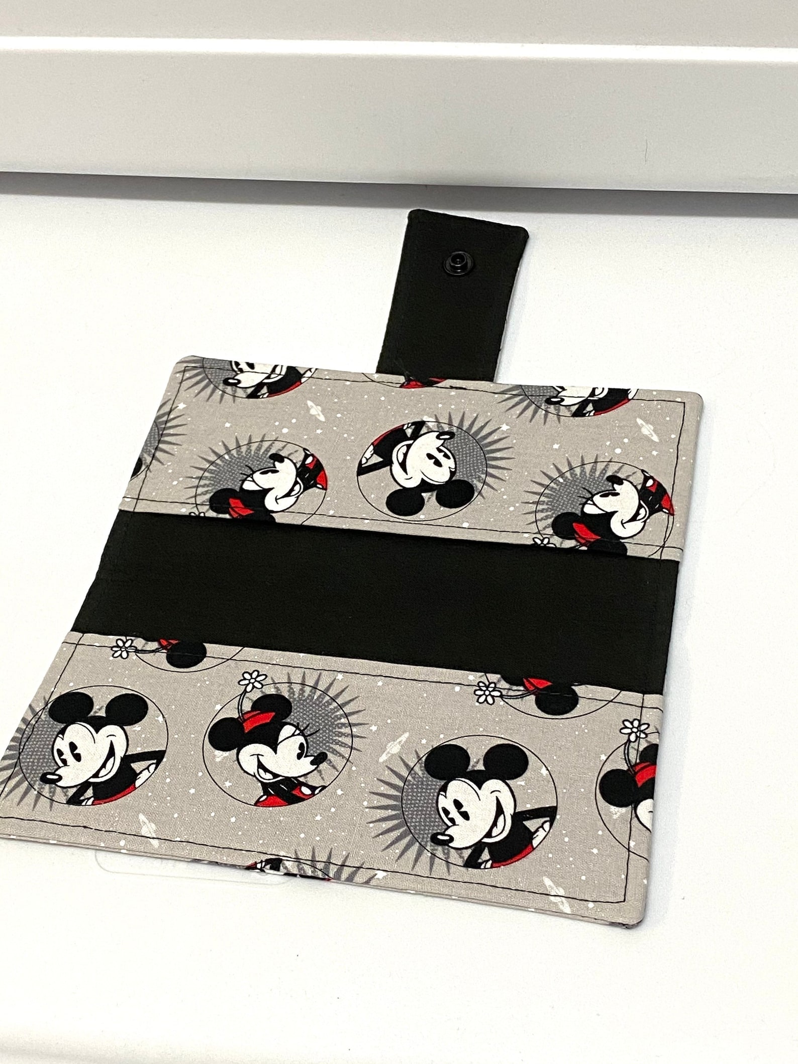 Fabric Checkbook Covers Check Book Holder Mickey and Minnie - Etsy