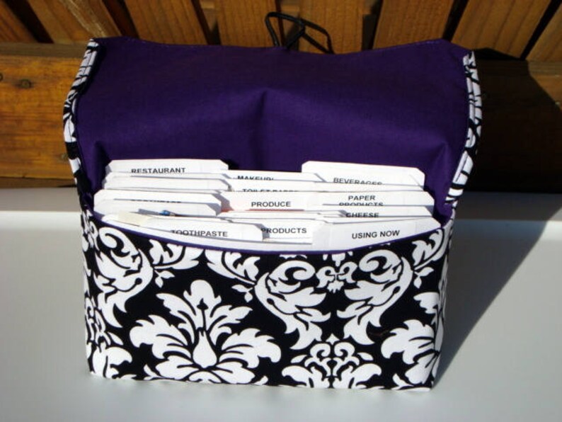 Large 4 Size Coupon Organizer / Budget Organizer Holder - Etsy