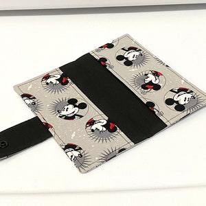 Fabric Checkbook Covers Checkbook Holder Mickey and Minnie Mouse - Etsy