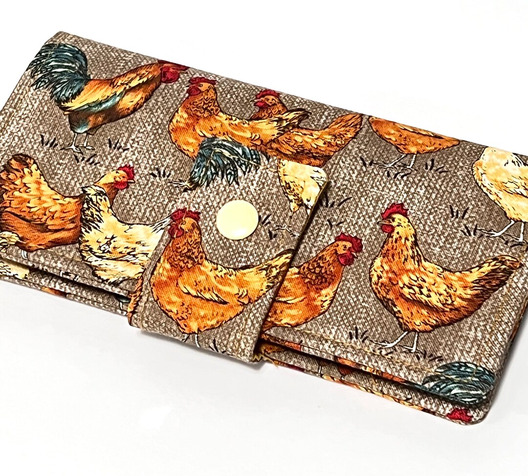 Fabric Checkbook Cover, Checkbook Holder Cash Holder Card Holder ...