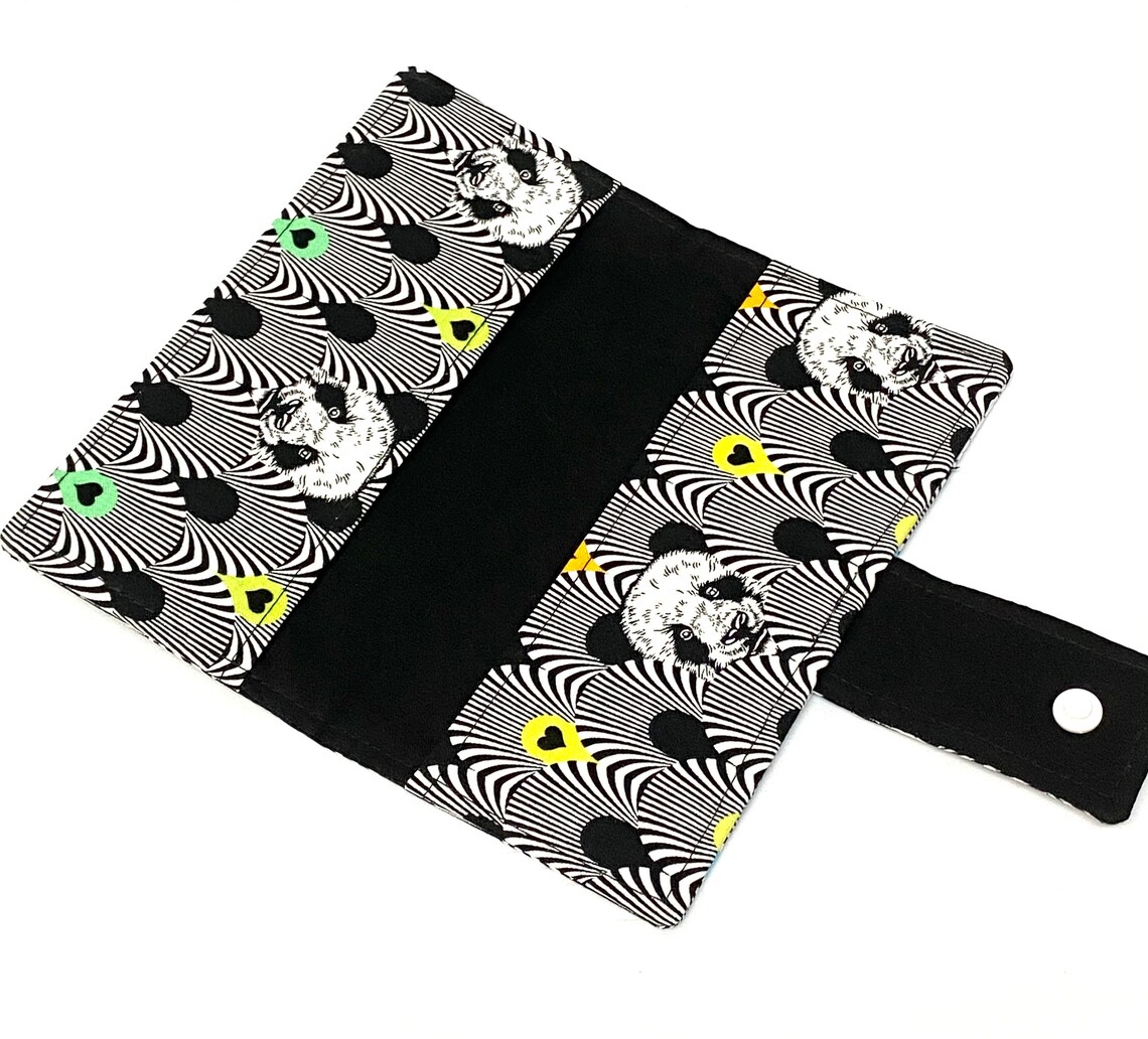 Fabric Checkbook Cover Checkbook Holder Cash Holder Tula - Etsy