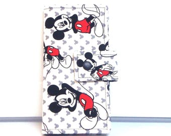Checkbook Cover Mickey Mouse - Etsy