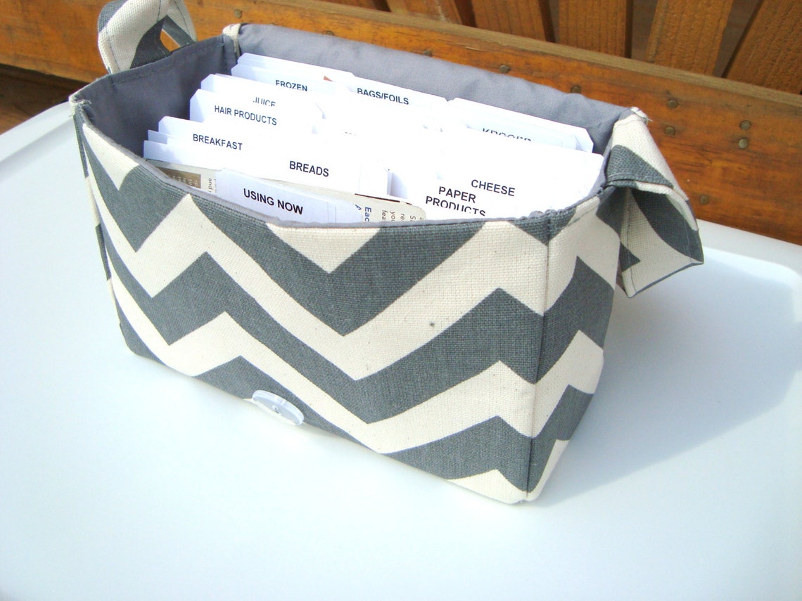 Super Size Coupon Organizer / Budget Organizer Holder Box - Etsy