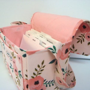 Large 4" Size Coupon Organizer Coupon Bag Budget Holder Box Attaches to ...