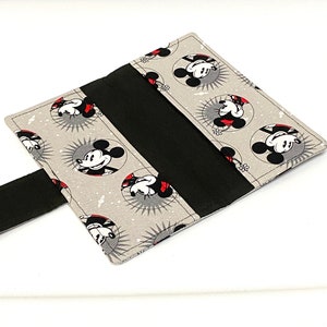Fabric Checkbook Covers Checkbook Holder Mickey and Minnie Mouse - Etsy