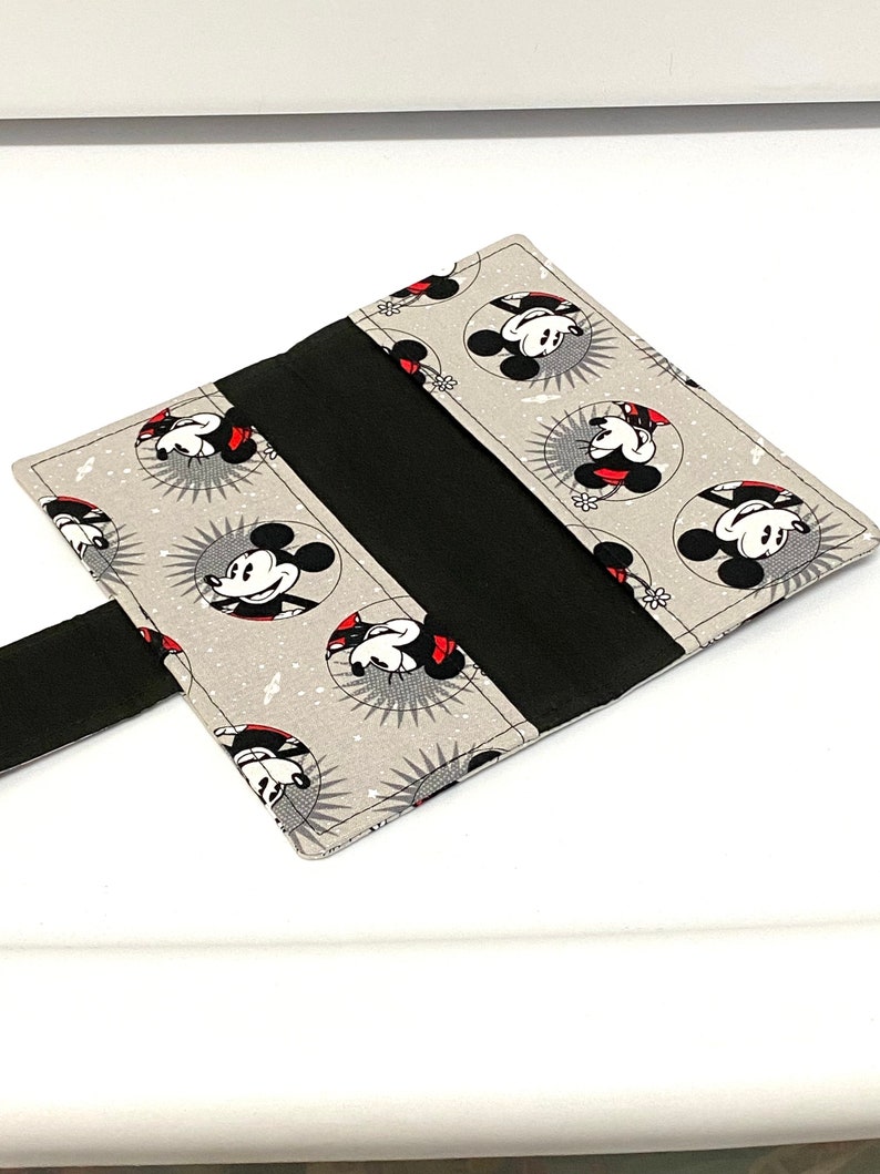 Fabric Checkbook Covers Check Book Holder Mickey and Minnie - Etsy