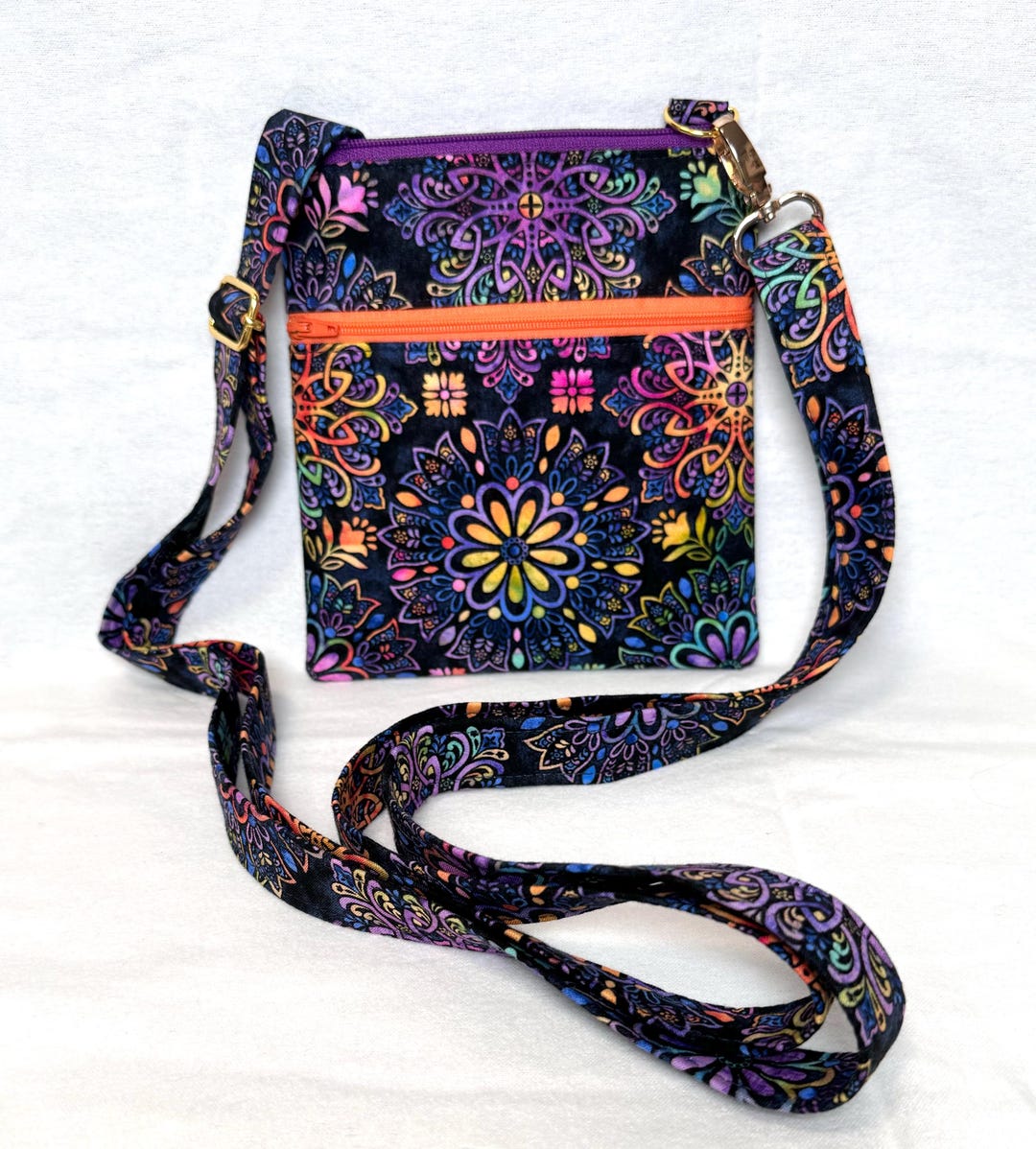 Crossbody Phone Bag, Shoulder Bag,purse Rainbow Color Medallion - Etsy