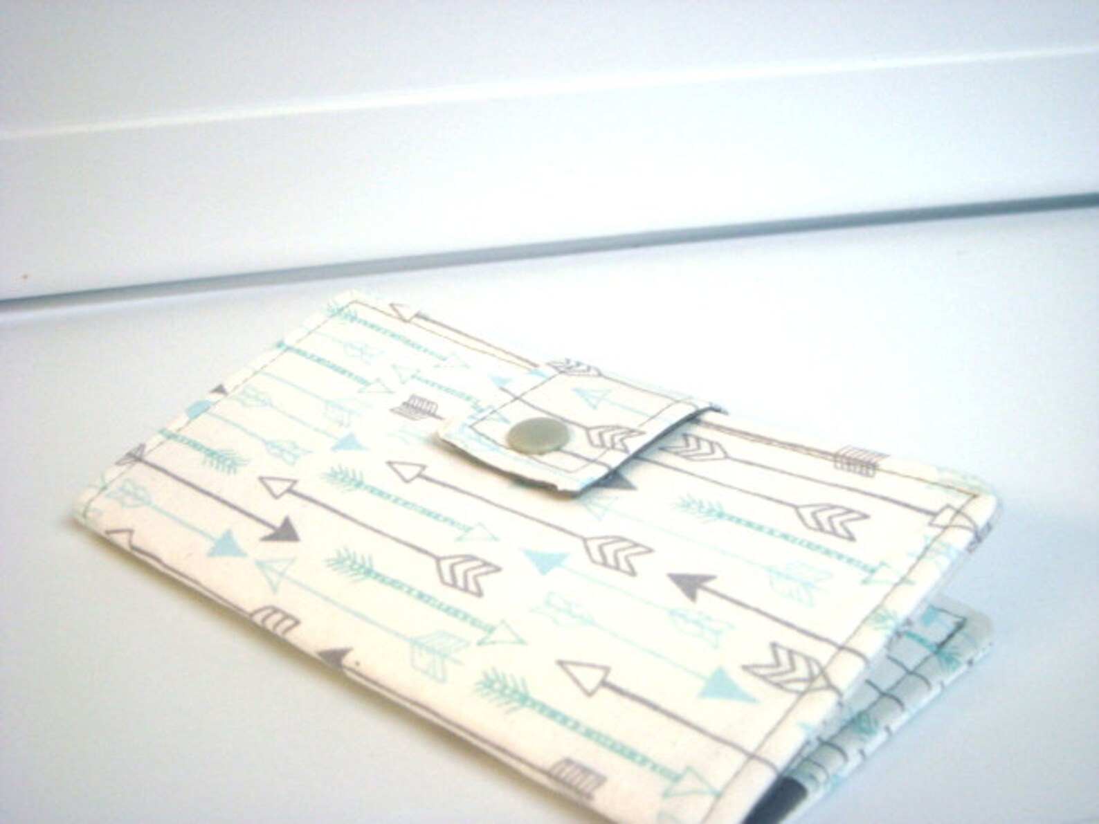 Fabric Checkbook Cover Checkbook Holder Cash Holder White - Etsy