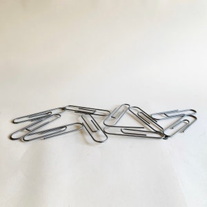 PAPERCLIP WALL ART - Etsy