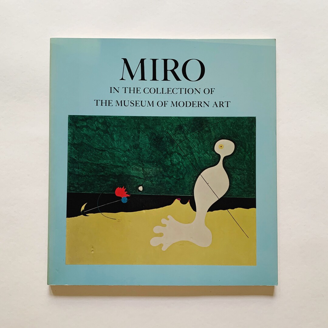 JOAN MIRO BOOK - Etsy