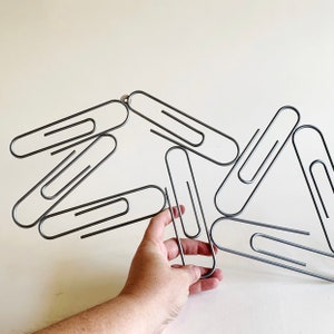 PAPERCLIP WALL ART - Etsy