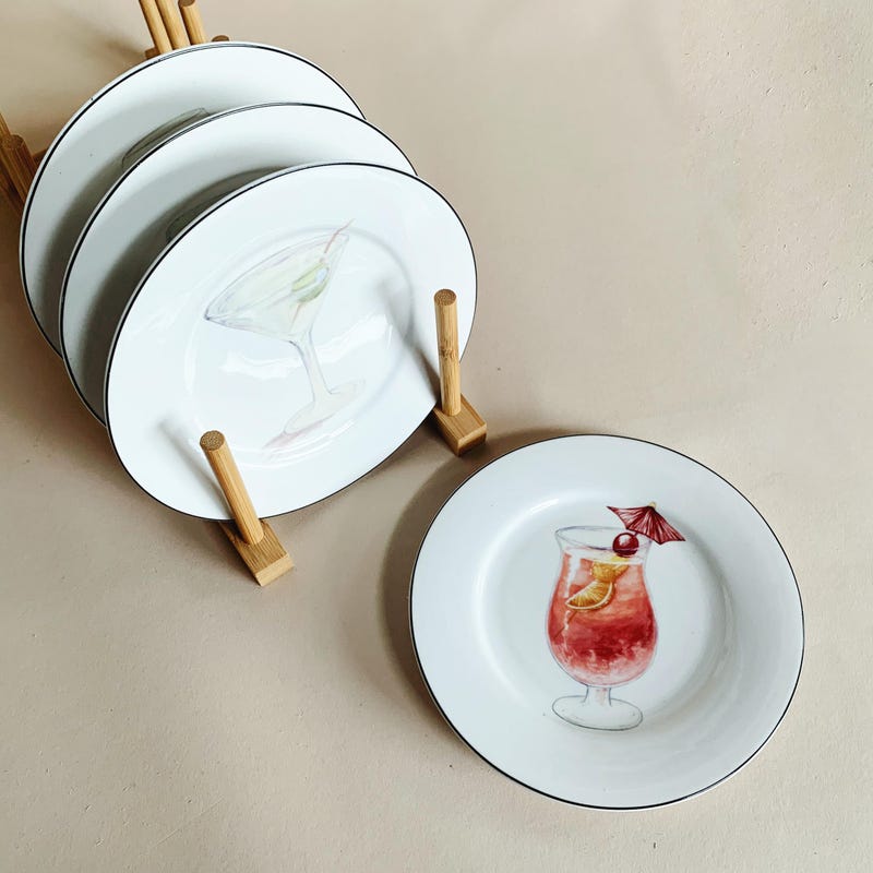 Appetizer Plates - Etsy