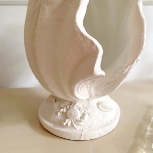 PLASTER SHELL LAMP - Etsy