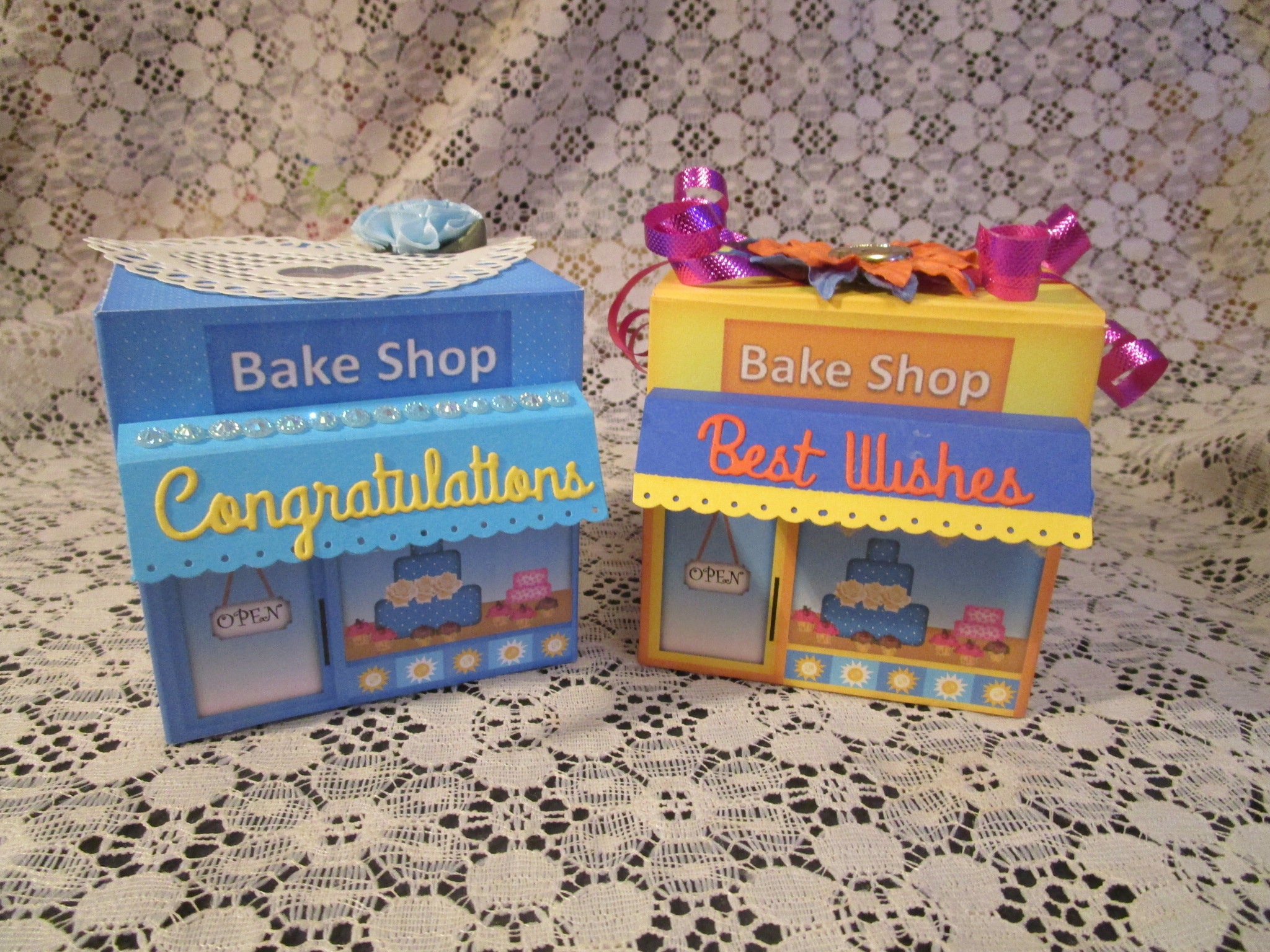 8 Printable BAKE SHOP Cupcake Boxes set of templates in 8 | Etsy