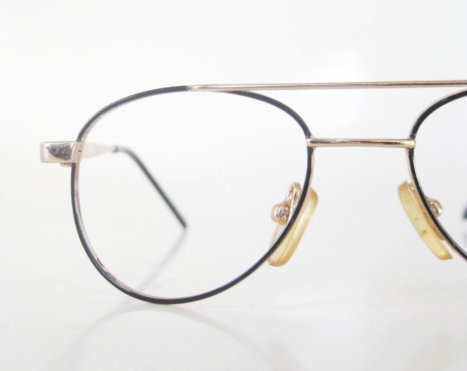 Kids Wire Rim Aviator Eyeglasses Vintage 1980s Deadstock Glasses ...