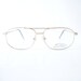 Gold Wire Rim Aviator Eyeglass Frames 1970s Deadstock Glossy - Etsy