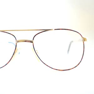 Mens NOS Aviator Glasses Deadstock Aviator Frames 1980s Oversized Mens ...