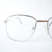 Mens Wire Frame Vintage Eyeglasses 1980s Oversized Silver - Etsy