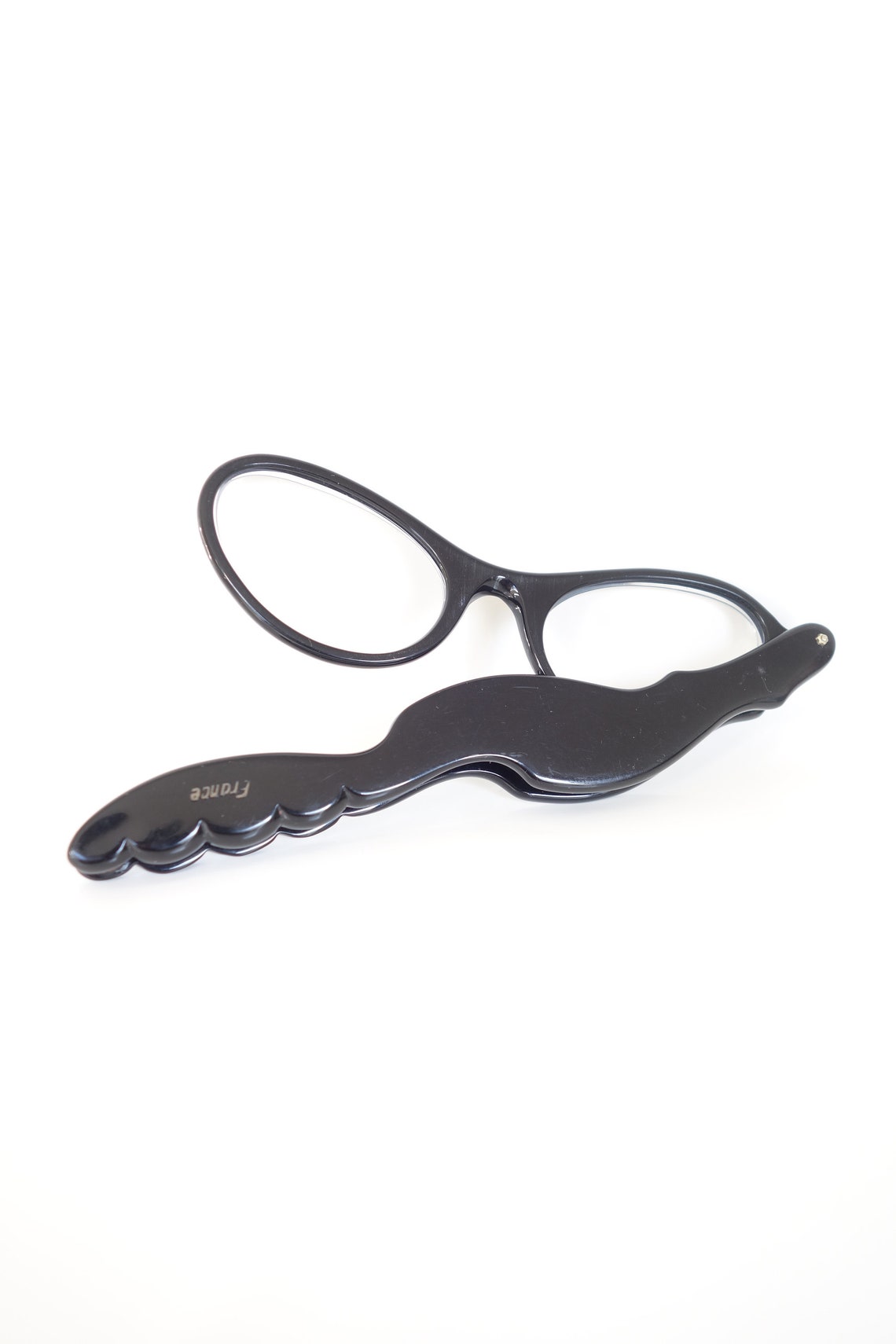 Rhinestone Opera Glasses Folding Crystal Reading Glasses - Etsy