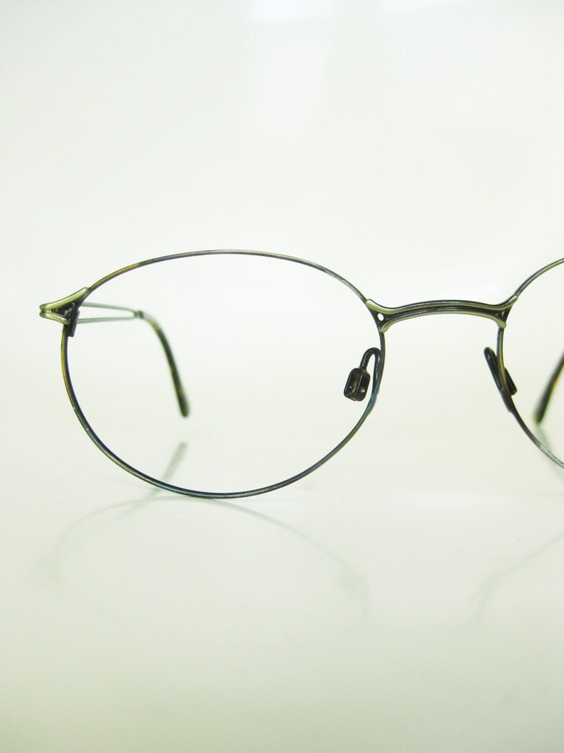 1980s Round Womens Eyeglasses Round Wire Frame Glasses | Etsy
