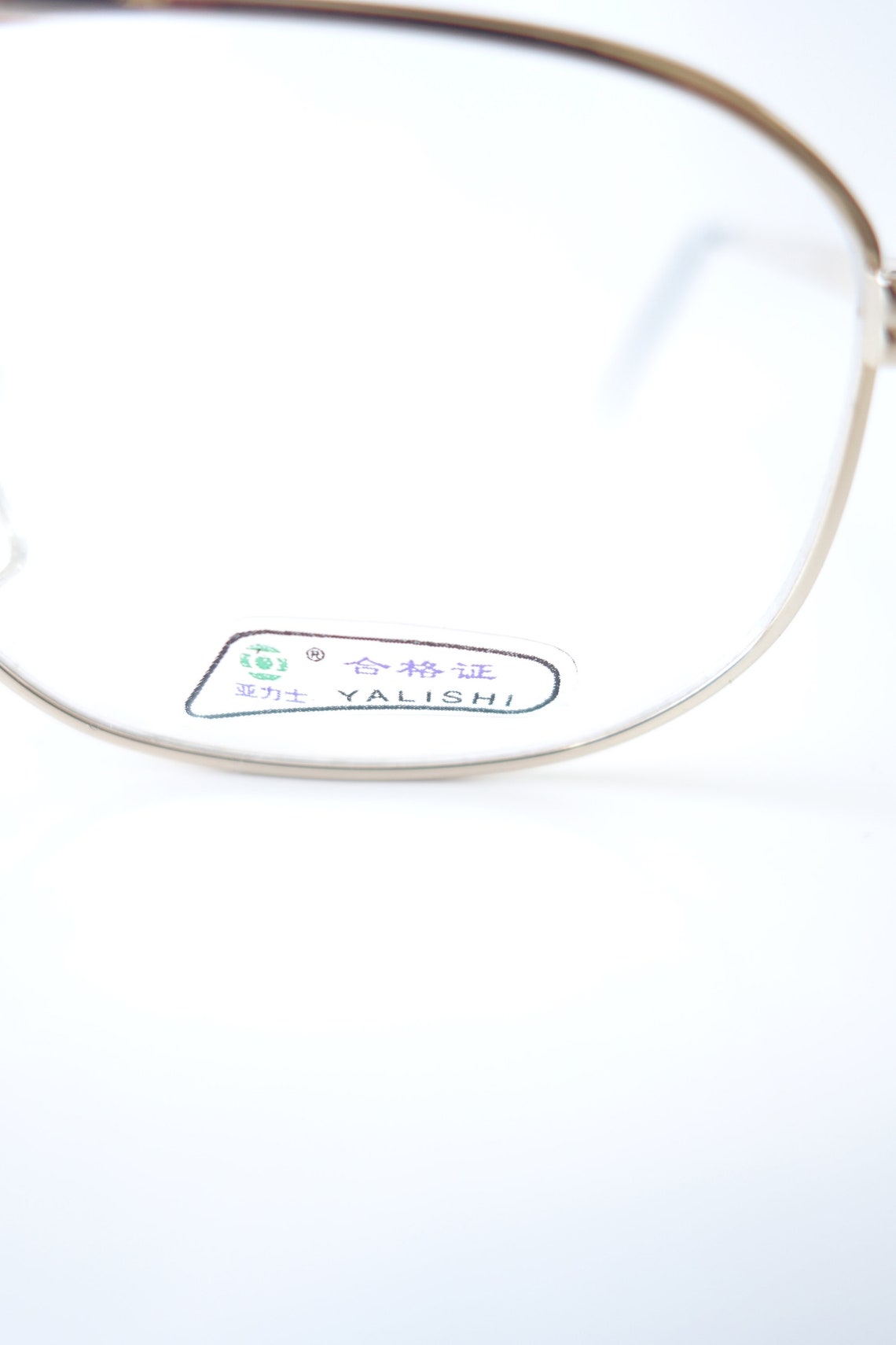 Gold Wire Rim Aviator Eyeglass Frames 1970s Deadstock Glossy | Etsy