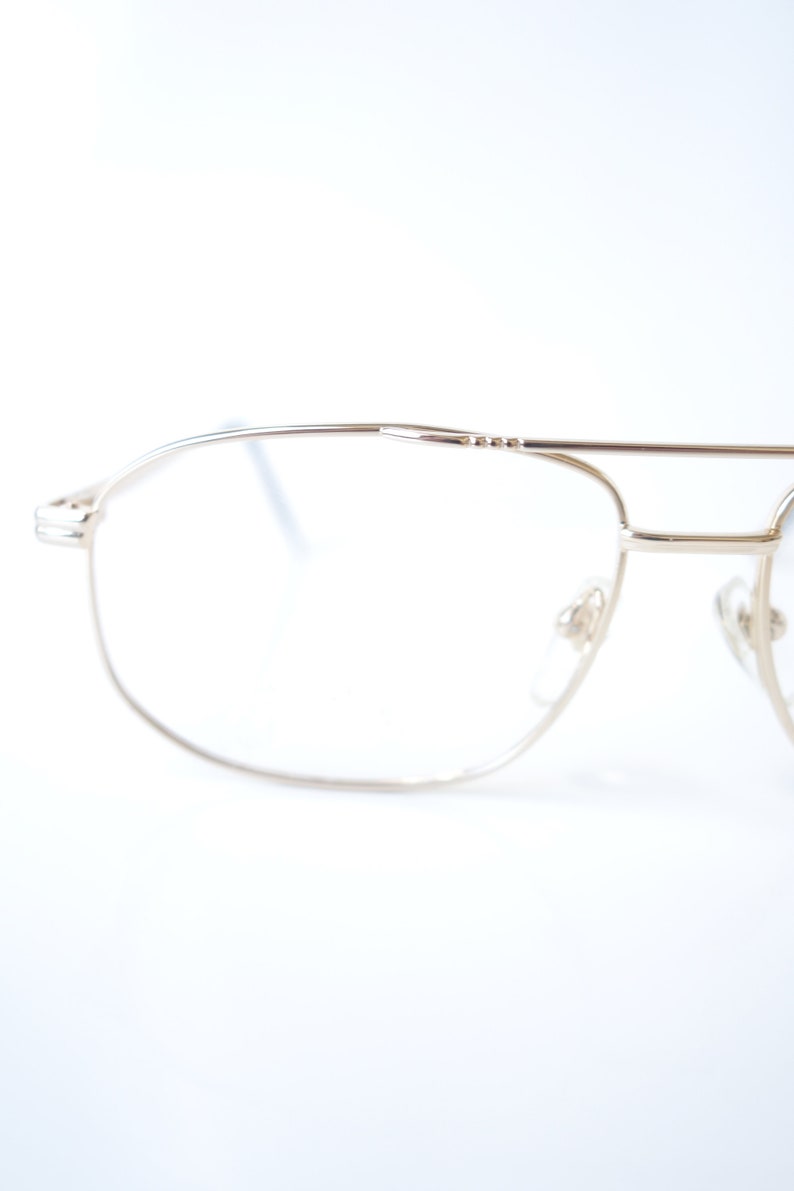 Gold Wire Rim Aviator Eyeglass Frames 1970s Deadstock Glossy - Etsy