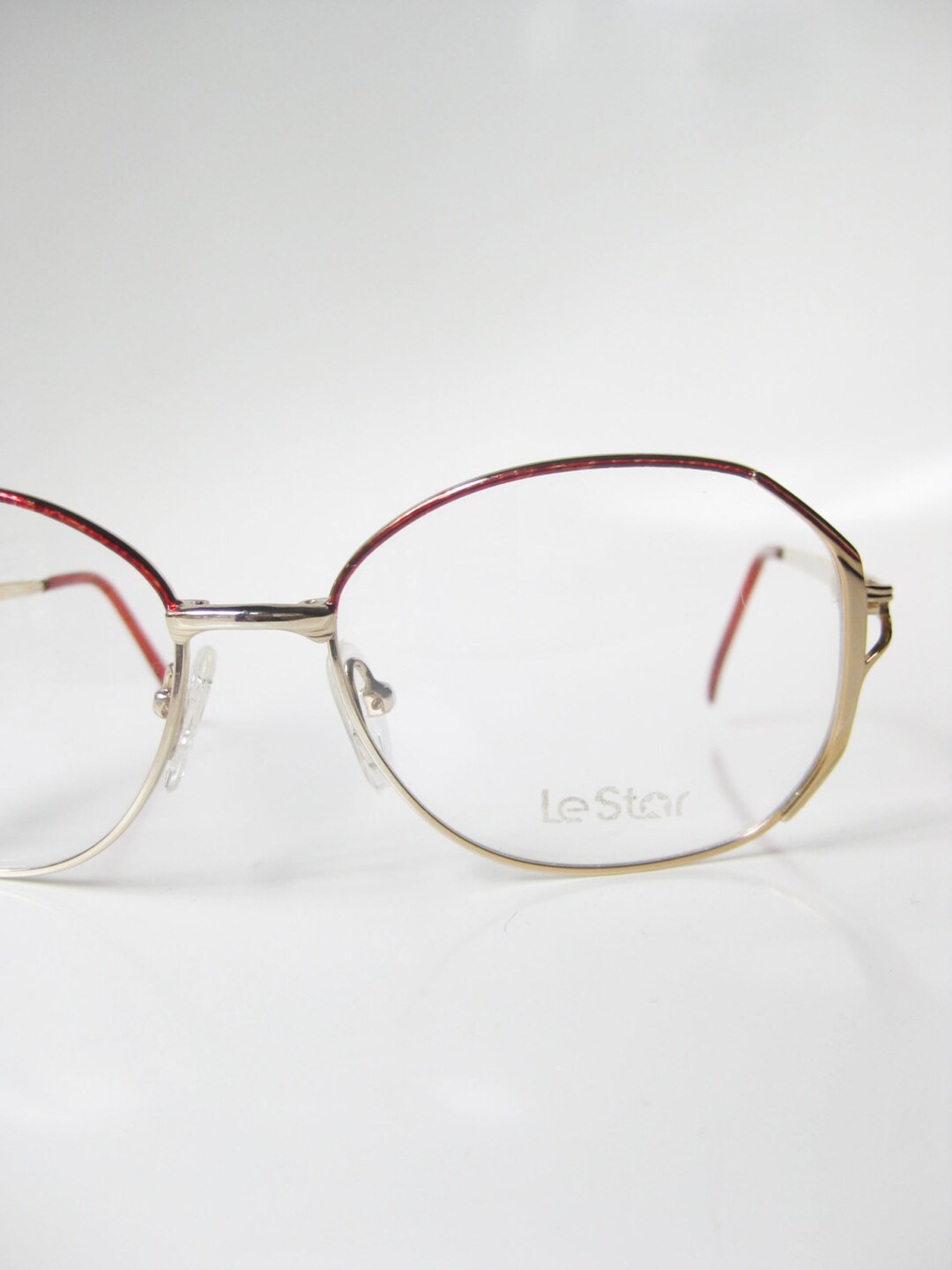 1970s Purple Wire Rim Frames Metallic Gold Wire Frame Glasses Womens ...