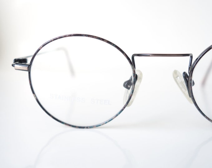 Vintage Round Wire Rim Glasses Light Weight P3 Round - Etsy