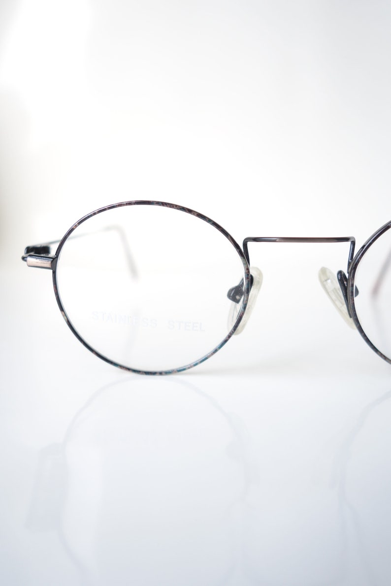 Vintage Round Wire Rim Glasses Light Weight P3 Round | Etsy
