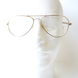 Mens Gold Aviator Eyeglass Frames Mens Wire Rim Golden | Etsy