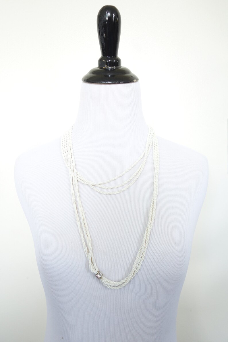 Antique 1920s Beaded Flapper Necklace 20s Art Deco Long - Etsy