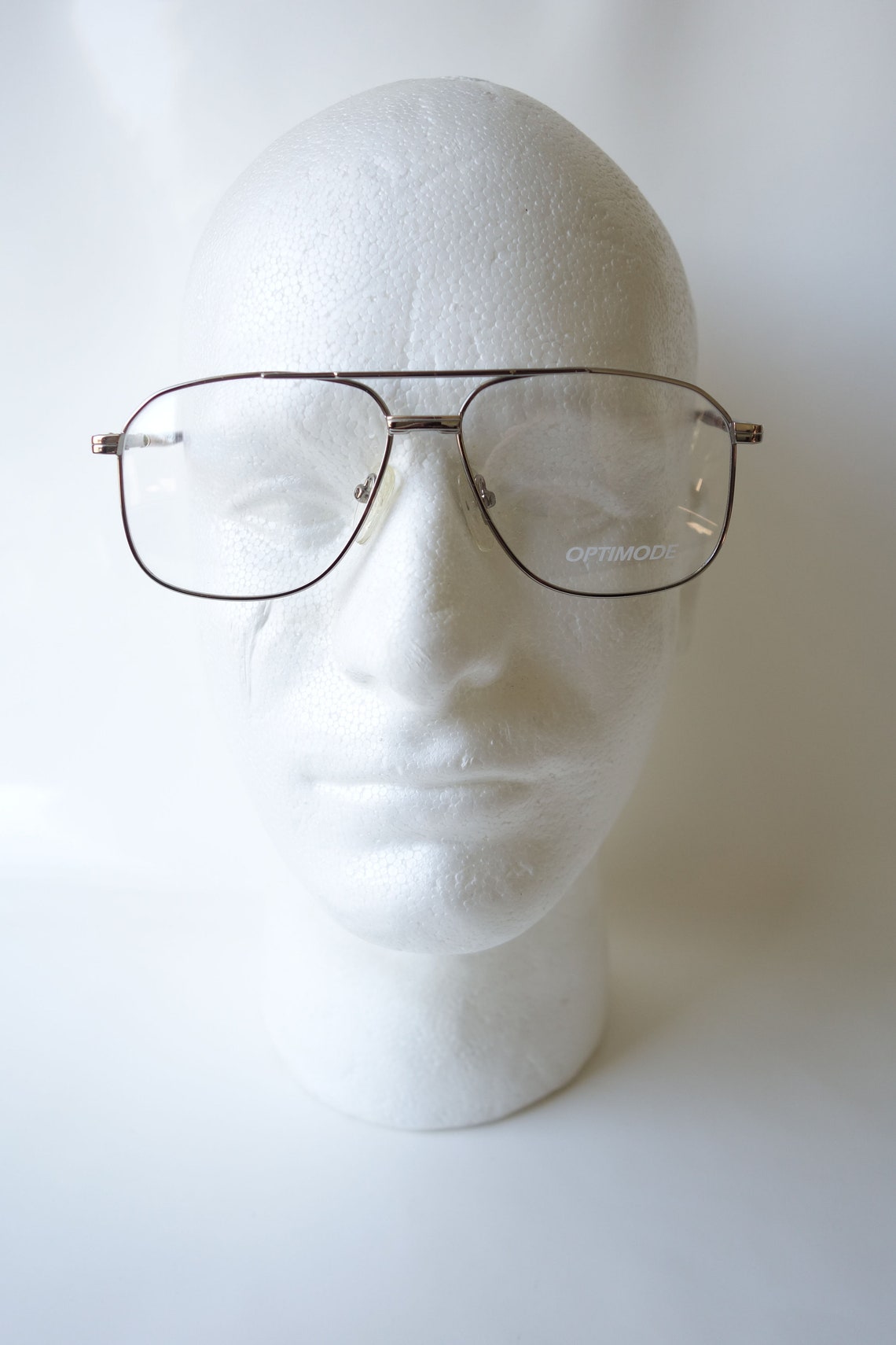 Wire Frame Mens Aviator Eyeglasses Guys Deadstock Oversized | Etsy