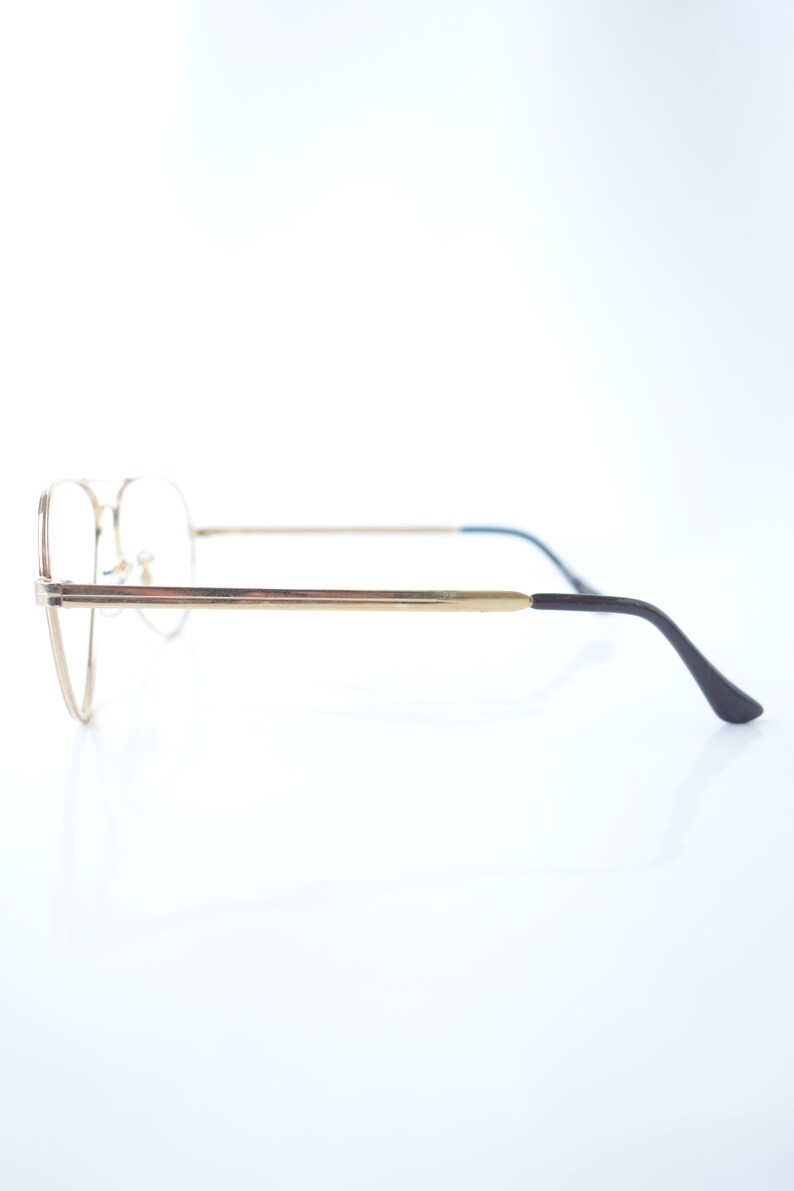 Mens Gold Aviator Eyeglass Frames Mens Wire Rim Golden | Etsy