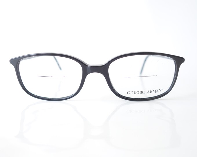 Giorgio Armani Black Vintage Boxy Eyeglass Frames Womens - Etsy
