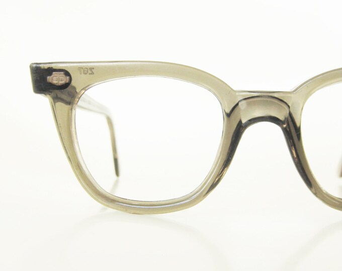 Vintage Mens Horn Rim Eyeglasses 1950s Glasses Titmus USA American Made ...