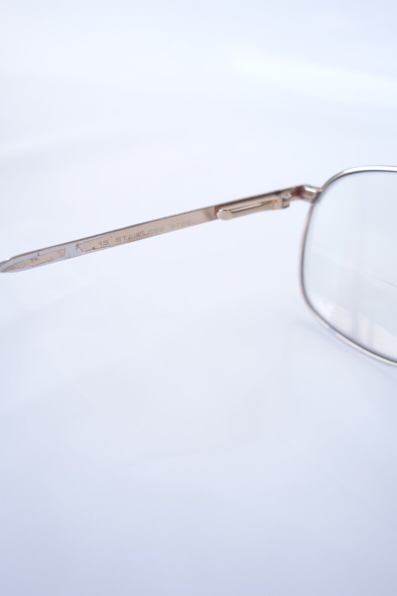 1980s Gold Wire Frame Aviator Glasses Mens Metal Avaitor - Etsy