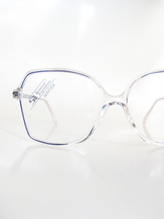 transparent blue and clear - Gem