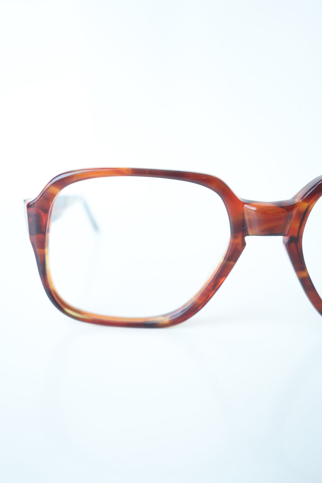 Mercedes Benz Eyeglasses Ladies 1960s Mod Glasses Amber Tortoiseshell ...
