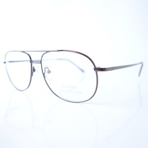 1970s Mens Aviator Eyeglass Frames Chocolate Brown Bronze Eyeglasses ...