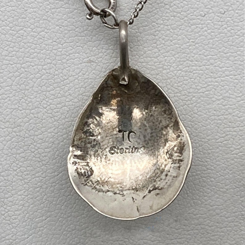 Tommy Singer Navajo Tooled Sterling Silver Turquoise Pendant - Etsy