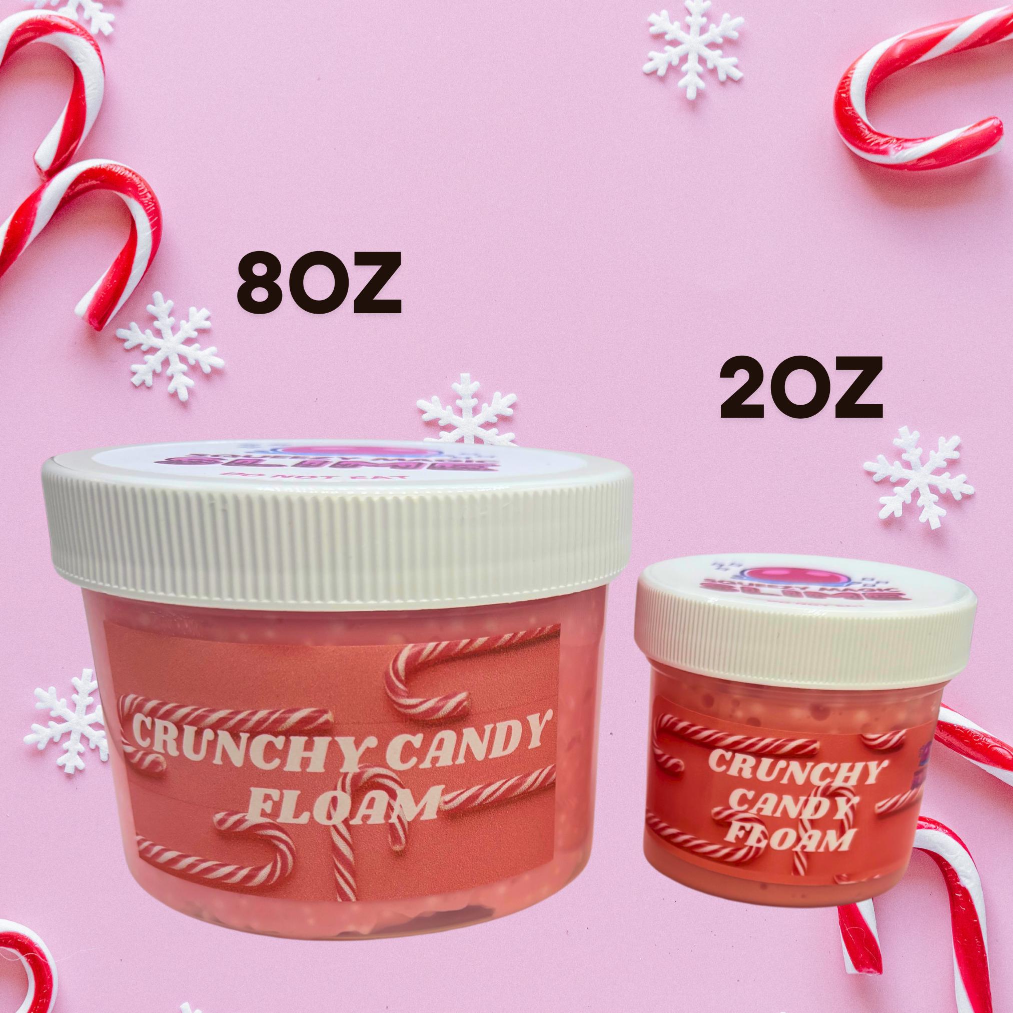 Crunchy Candy Floam Slime—glossy Floam Texture | 8oz & 2oz | Candy ...