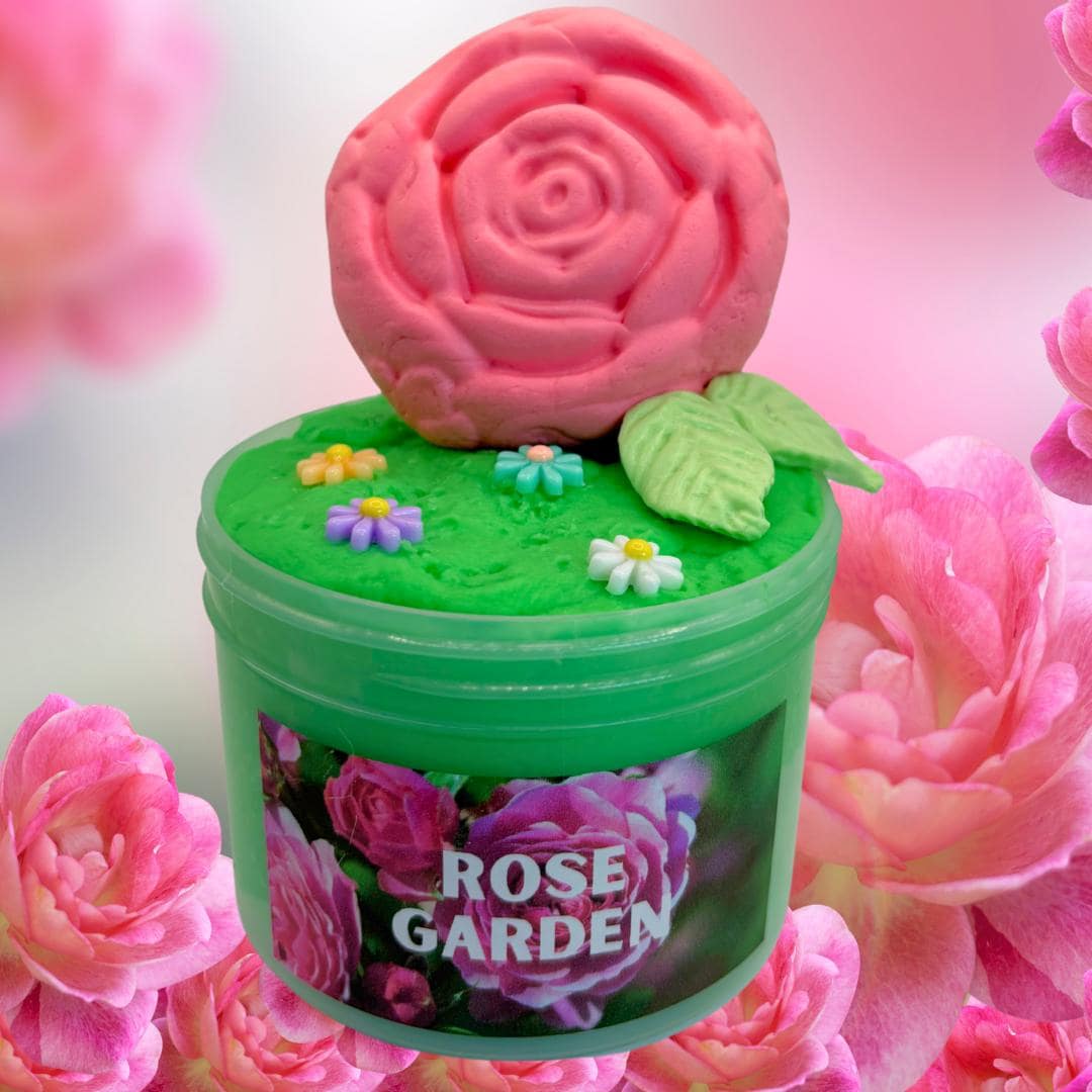 Rose Garden Clay-kit Slime, Rose-scented Slime, Homemade Cloud Slime ...