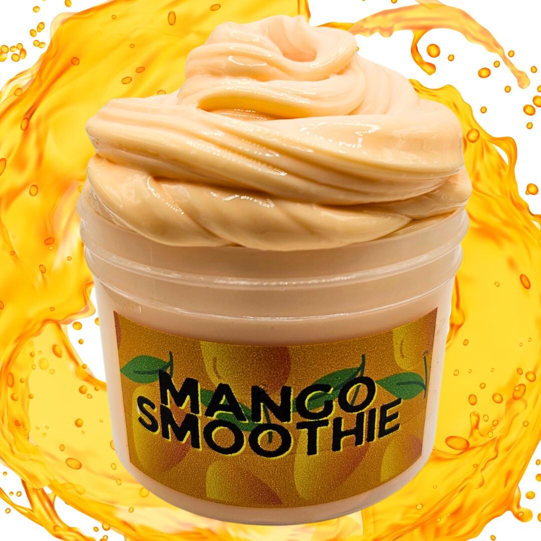 Mango Smoothie Butter Slime, Mango Scented, Butter Slime, Neutral Gifts ...