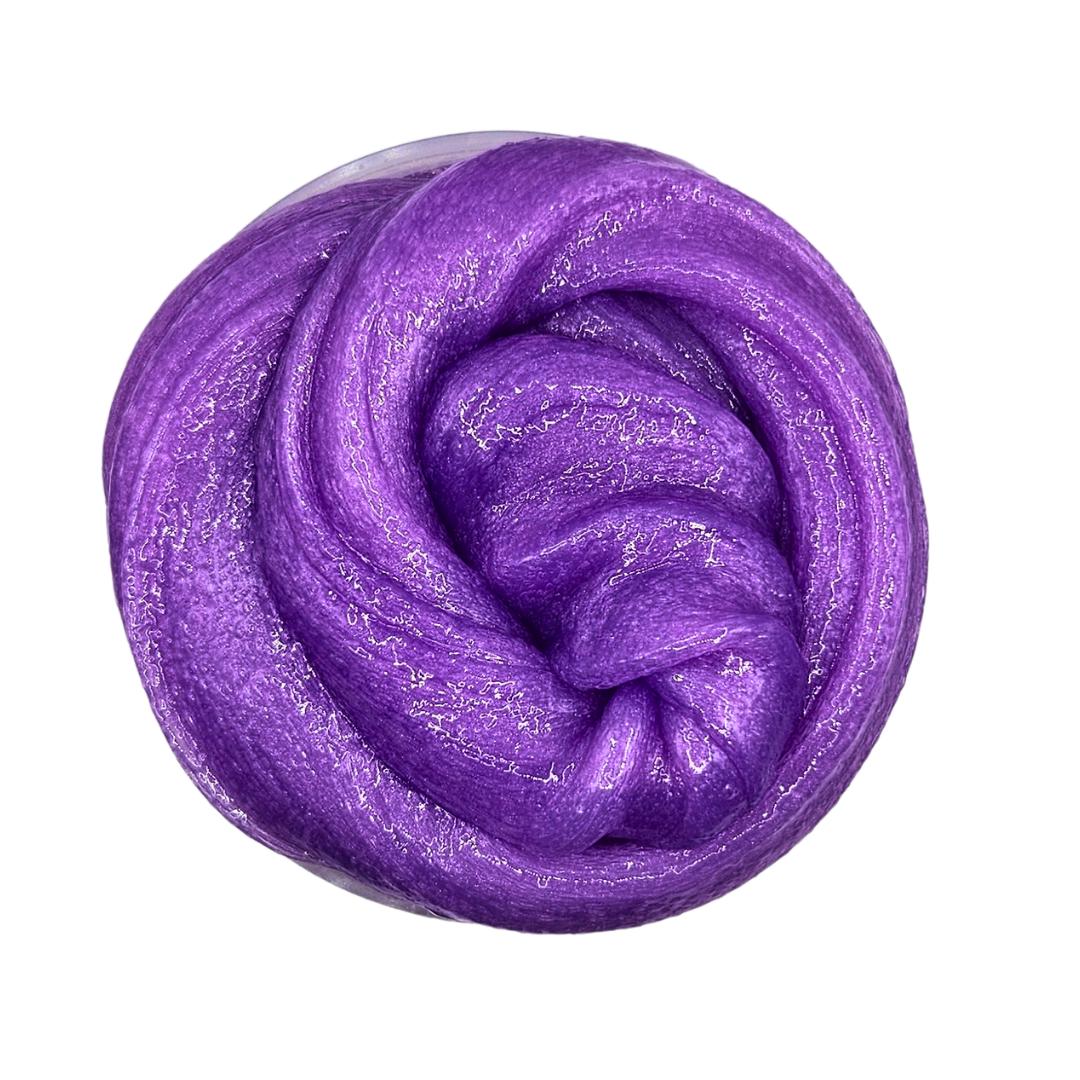 8oz Lavender Glow Slime, Lavender-scented Slime, Homemade Metallic ...