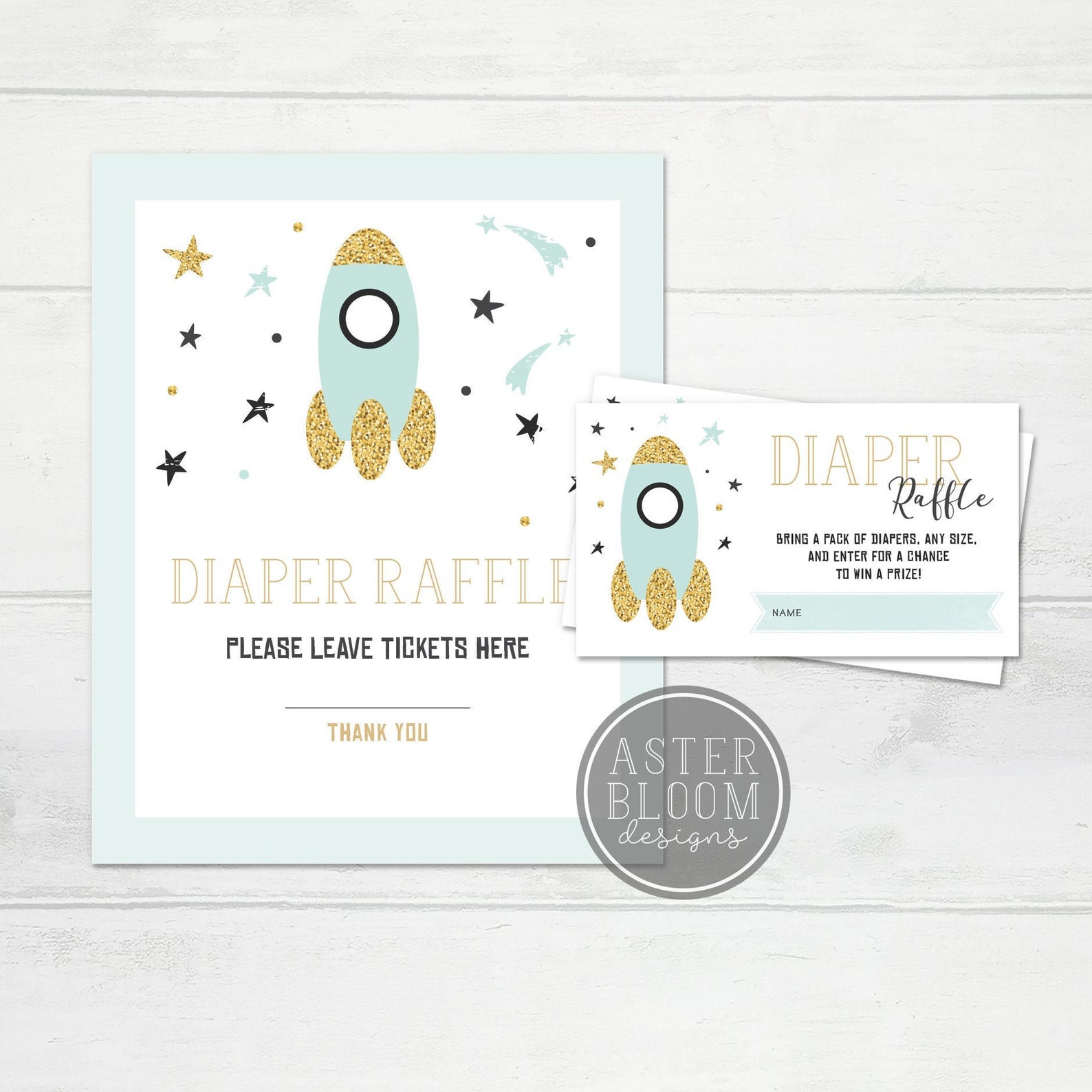 Space Baby Shower Favor Tags Rocket Gift Tags Spaceship | Etsy