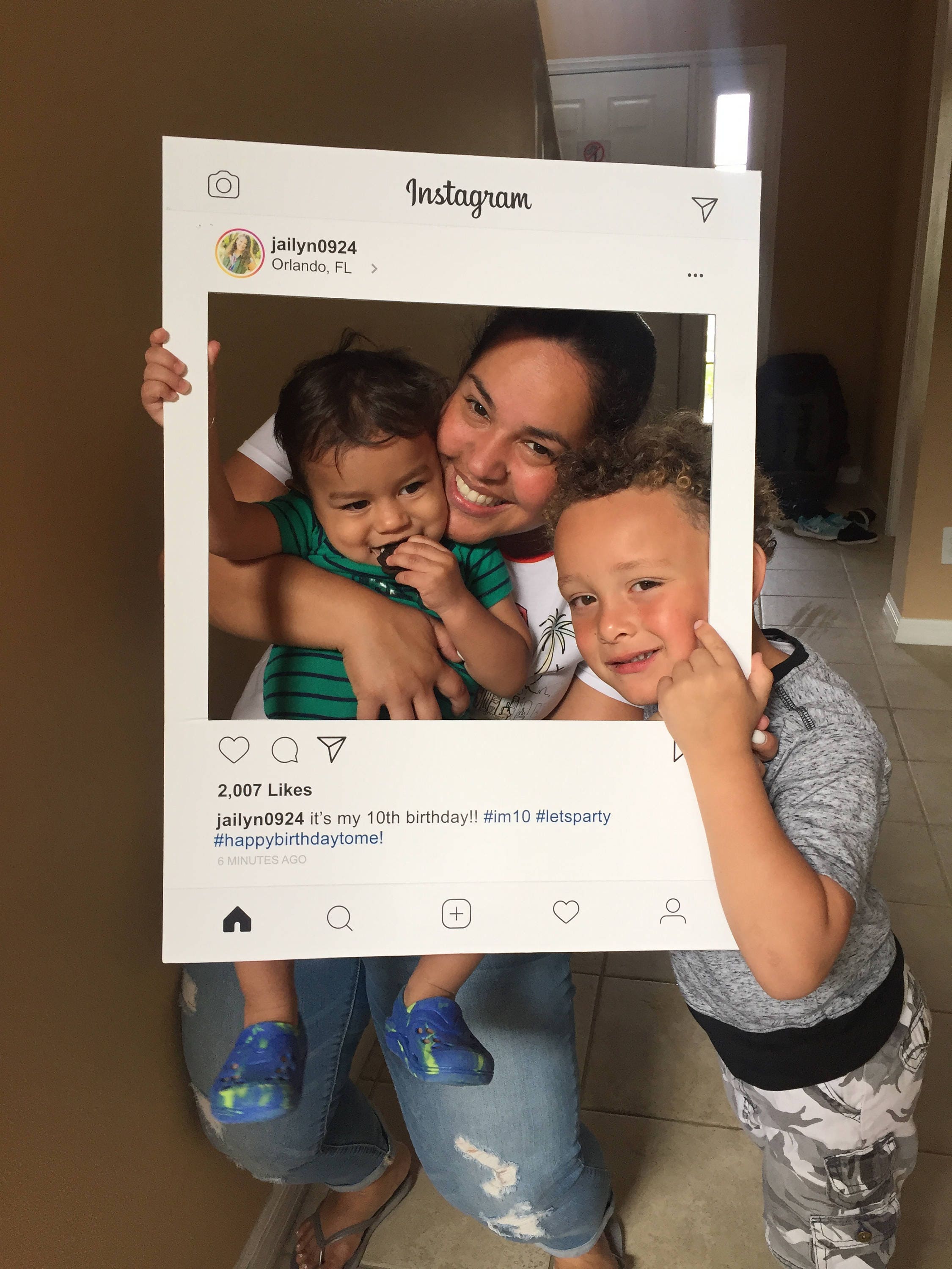 Instagram Frame Social Media Prop Photo Booth Frame Instagram Prop ...