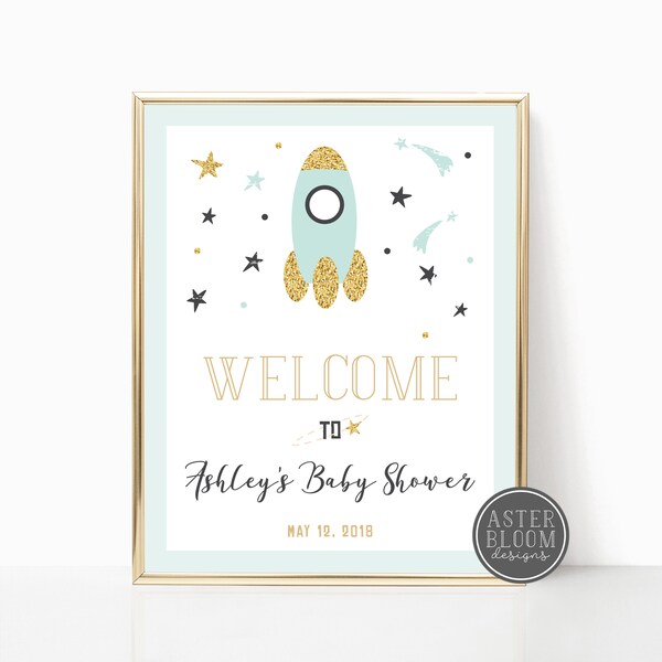 Space Themed Welcome Sign - Etsy