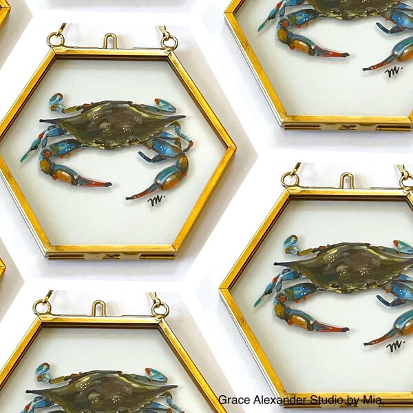 Crab Wall Hanging - Etsy