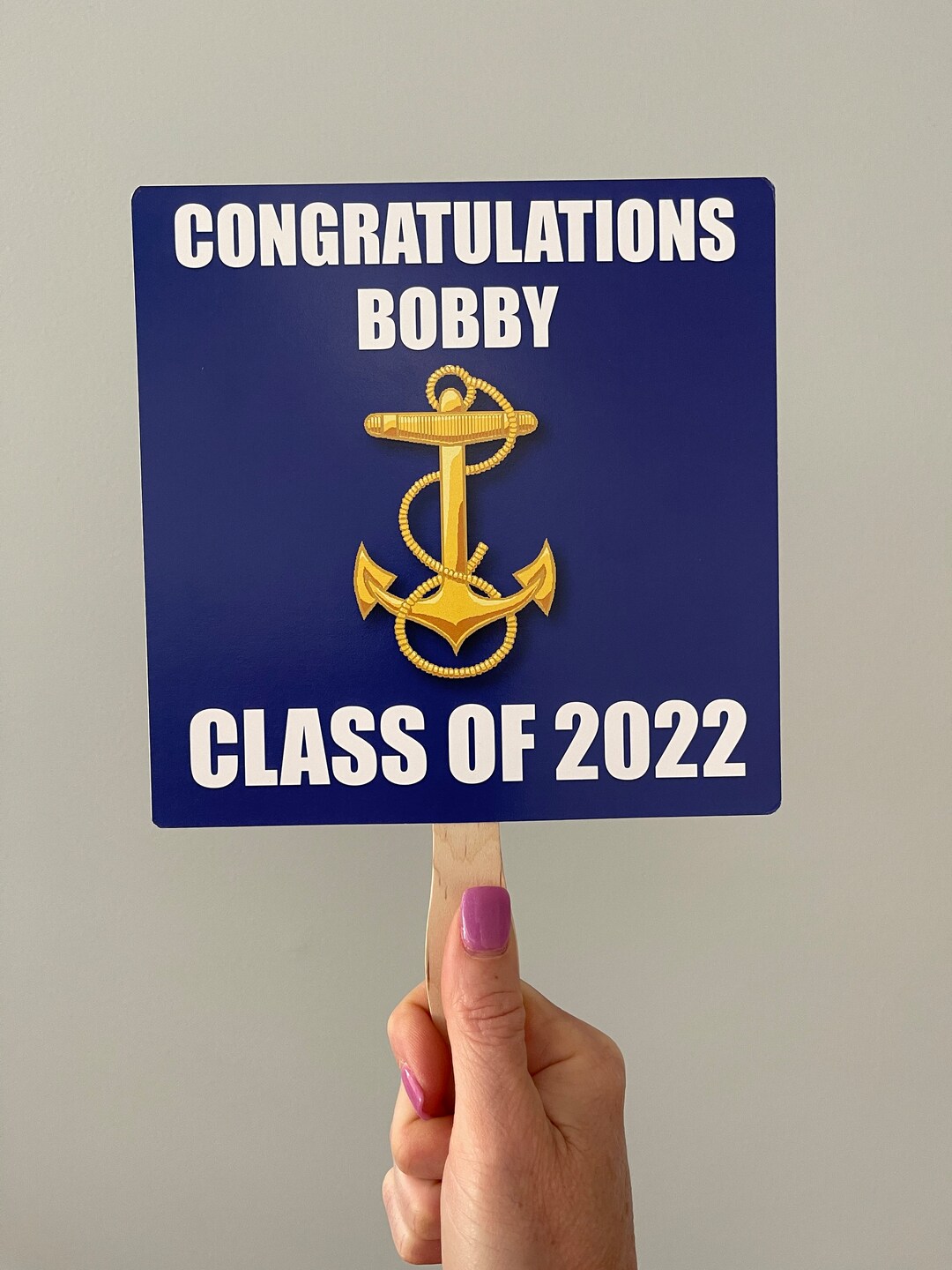 Ronnie USNA Graduation Paddle Class of 2023 Custom 7x7 - Etsy