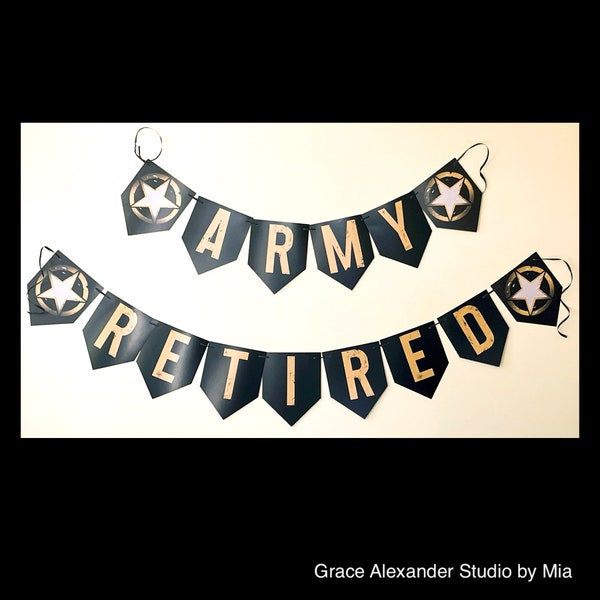 Army Banner - Etsy